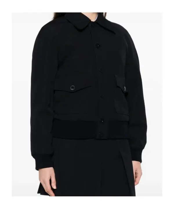 A.p.c. Long-sleeved Buttoned Jacket - Black