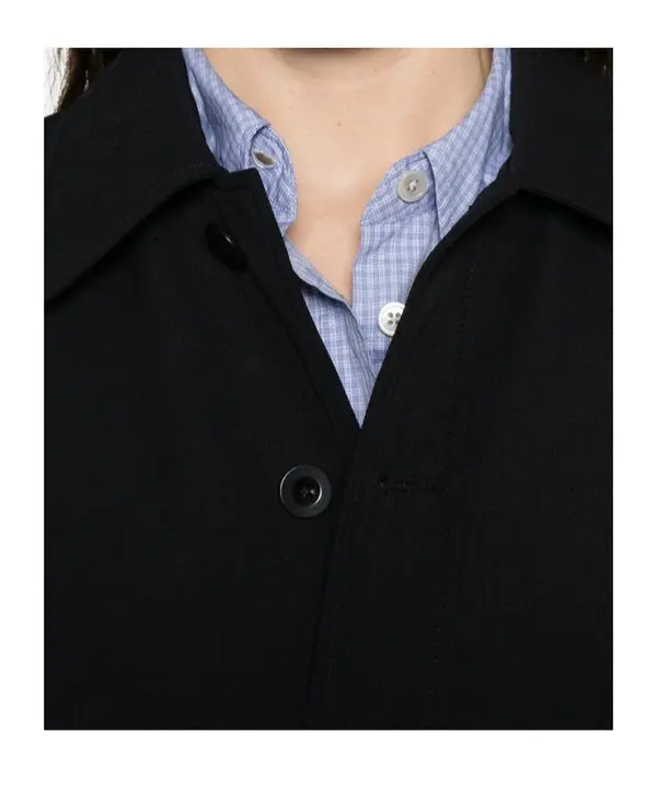 A.p.c. Long-sleeved Buttoned Jacket - Black