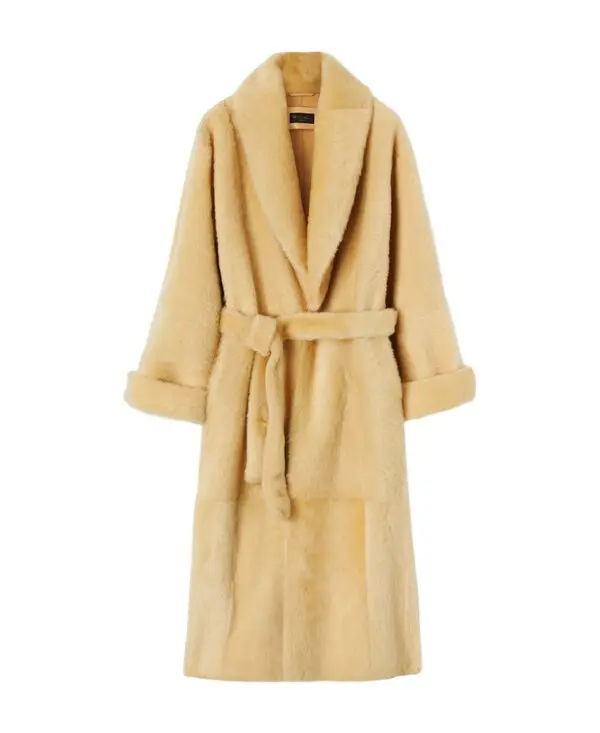 Loro Piana Long-sleeved Lapel Coat - No
