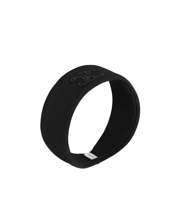 Celine Headband In Wool - Black