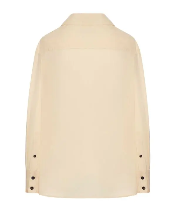 Bottega Veneta Long Sleeve Shirt With Lapel Collar