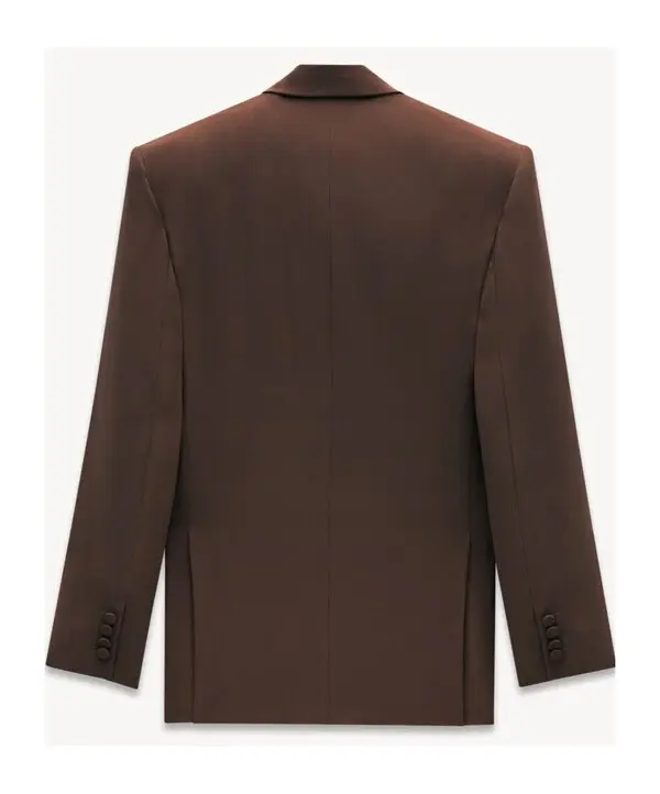 Saint Laurent Oversized Double-breasted Jacket