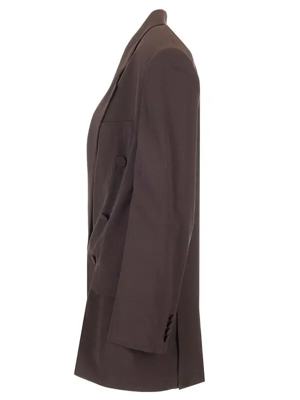 Saint Laurent Oversized Double-breasted Jacket