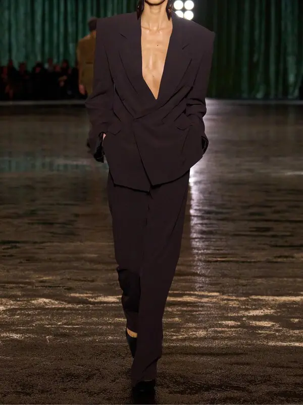 Saint Laurent Oversized Double-breasted Jacket