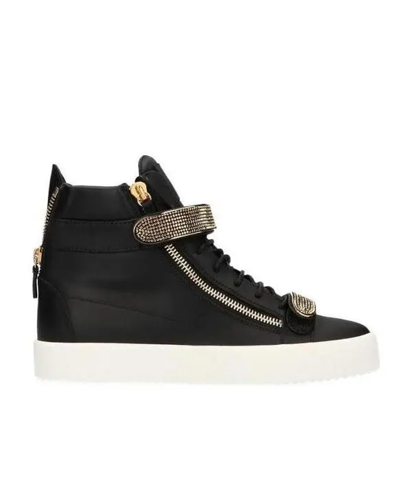GIUSEPPE ZANOTTI Zip Detail High Top Sneakers