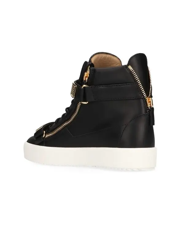 GIUSEPPE ZANOTTI Zip Detail High Top Sneakers