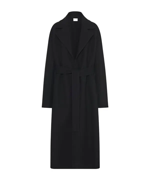 THE ROW Malika Belted Felt Wool Coat
