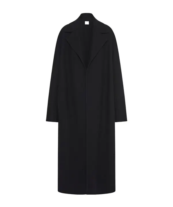 THE ROW Malika Belted Felt Wool Coat