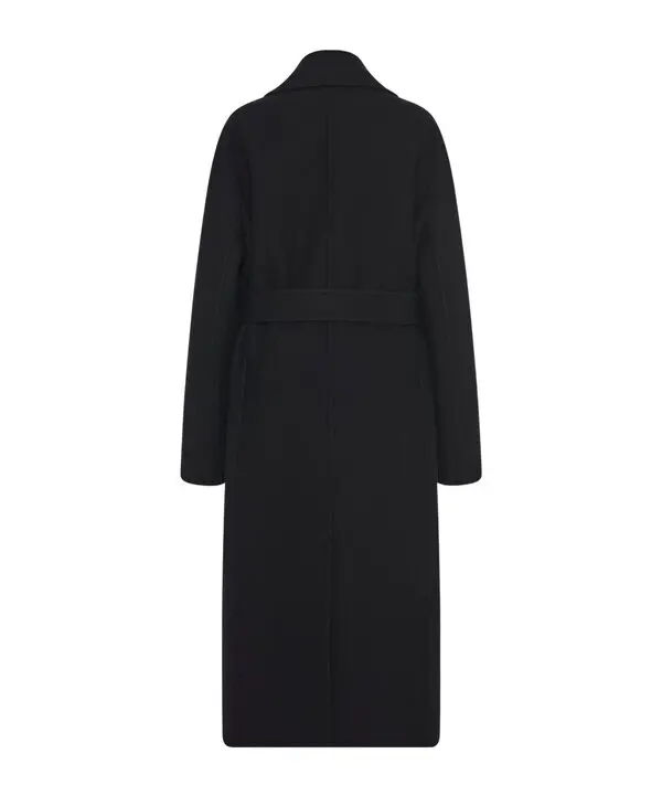 THE ROW Malika Belted Felt Wool Coat