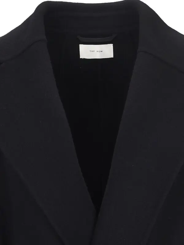 THE ROW Malika Belted Felt Wool Coat