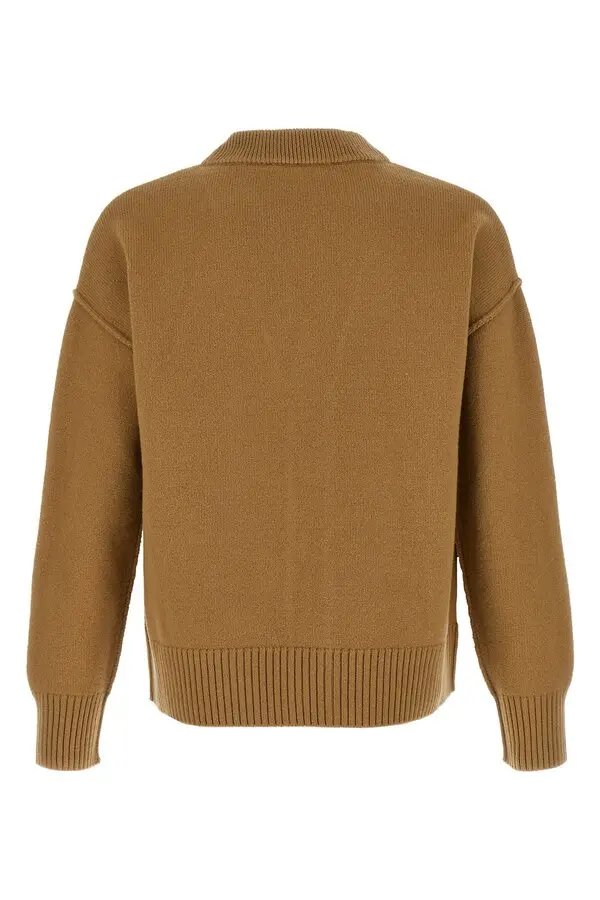 AMI Paris De Coeur V-neck Cardigan
