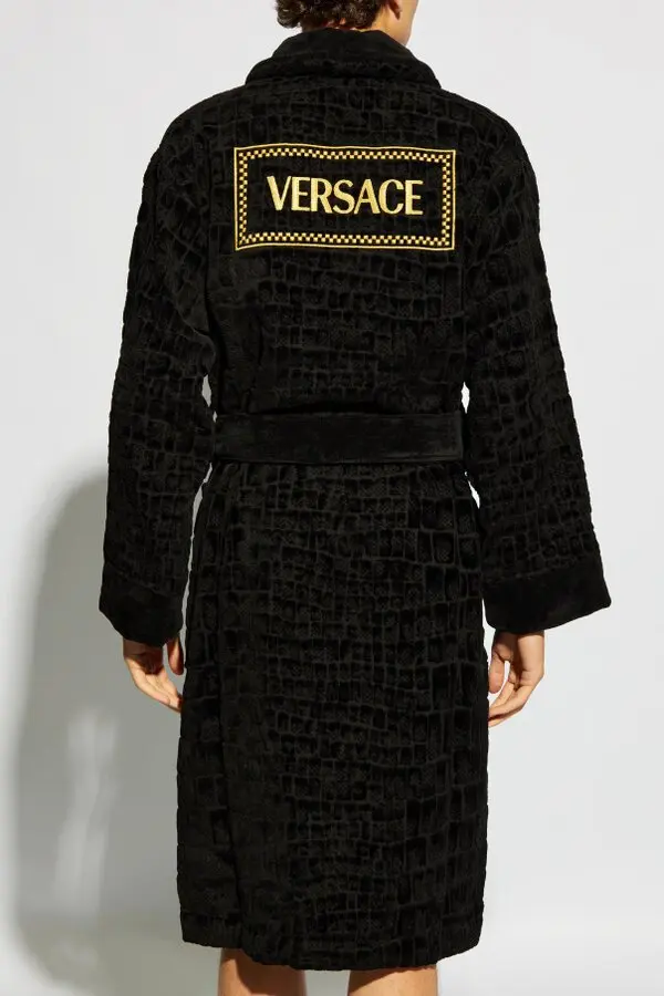 Versace Long-sleeved Bathrobe