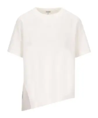 Loewe Asymmetric Jersey T-shirt - White
