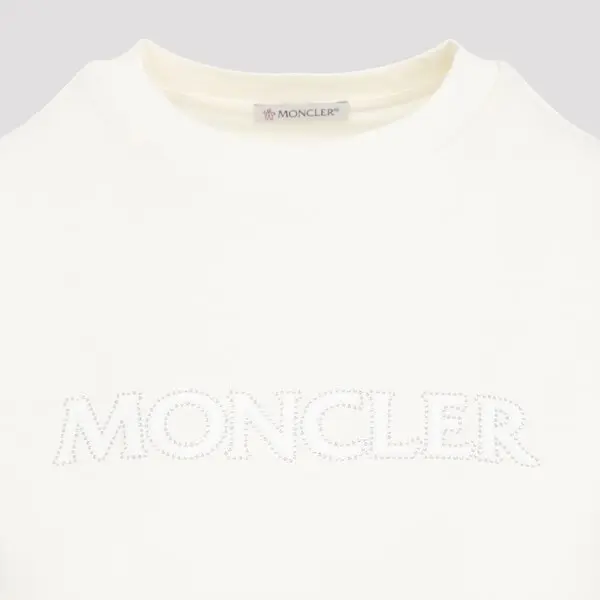 Moncler Logo Embellished Crewneck T-shirt