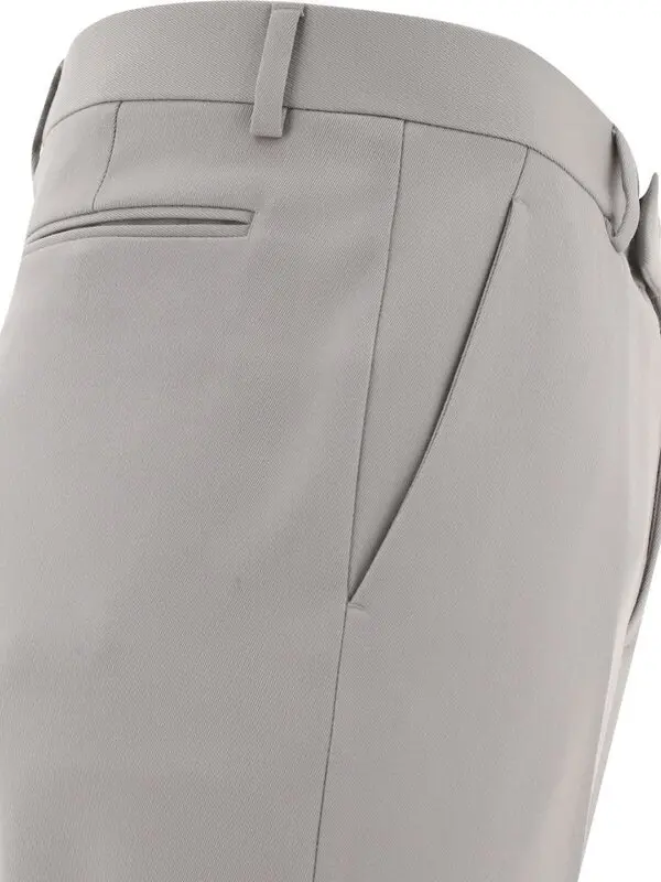 Dior Classic Straight Leg Wool Pants