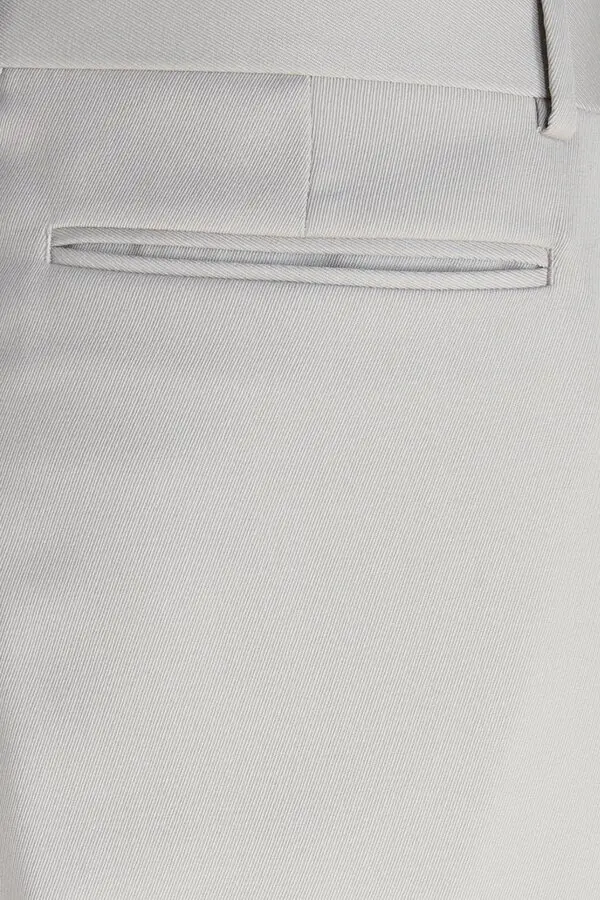 Dior Classic Straight Leg Wool Pants