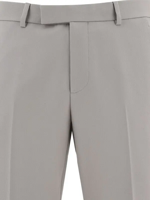 Dior Classic Straight Leg Wool Pants
