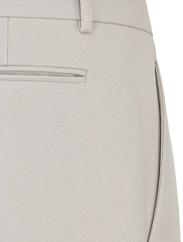 Dior Classic Straight Leg Wool Pants