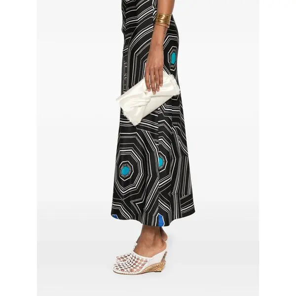 ANYA HINDMARCH Flap Clutch - Ivory