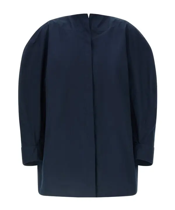 Jacquemus The Pittore Long Sleeve Shirt - Black