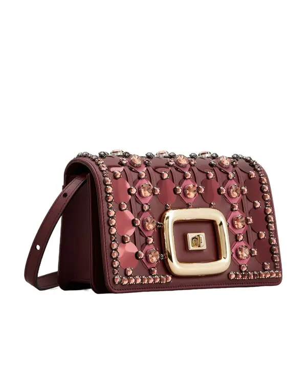 ROGER VIVIER Viv' Choc Disco Mini Bag In Nappa Leather