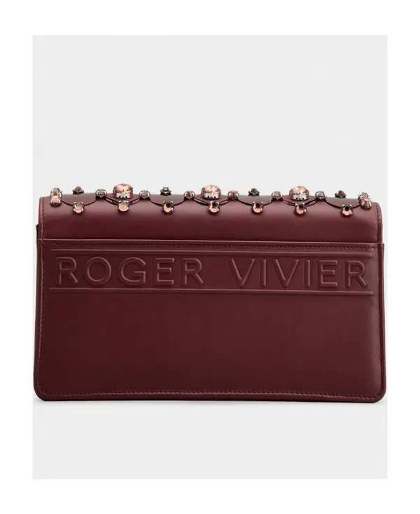 ROGER VIVIER Viv' Choc Disco Mini Bag In Nappa Leather