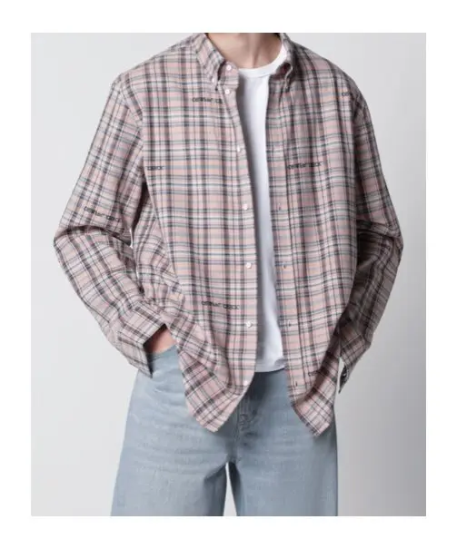 Off-White Checked Button-up Shirt