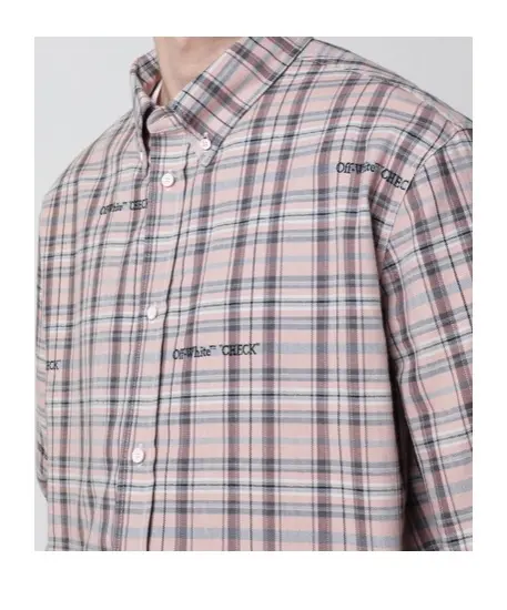 Off-White Checked Button-up Shirt