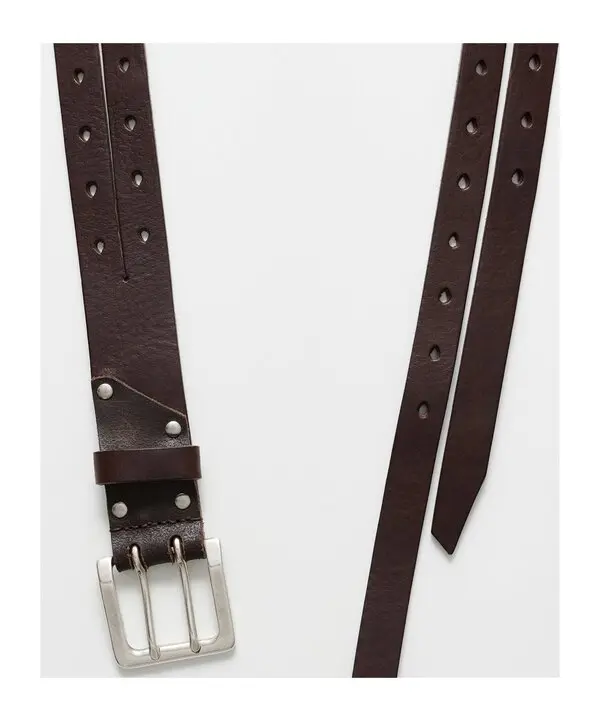 Our Legacy Split Leather Belt - Brown