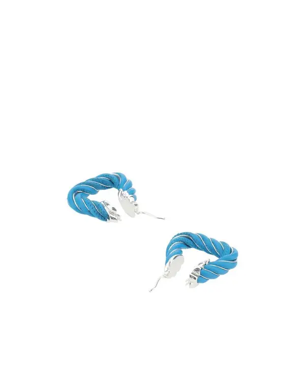 Bottega Veneta Triangular Earrings - Blue