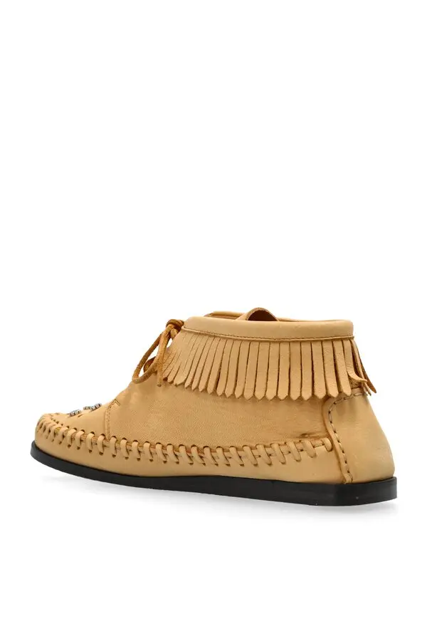 Isabel Marant Étoile Erkee Loafers - Nude