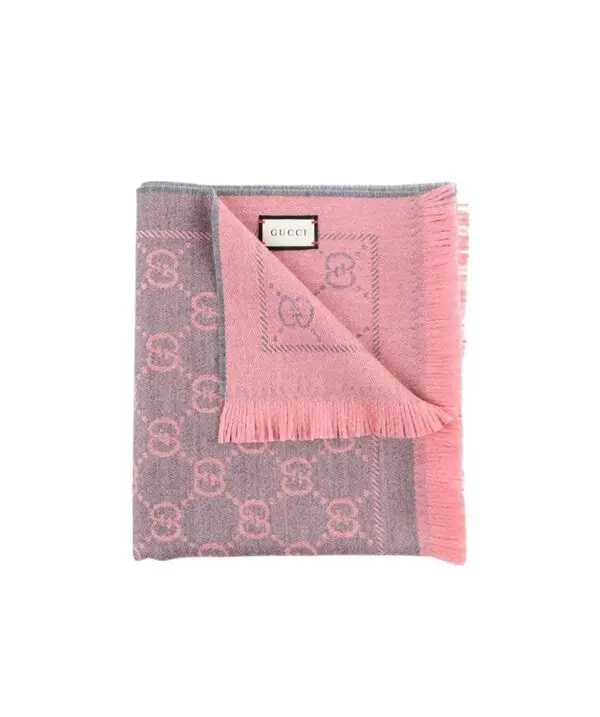 Gucci Gg Supreme Jacquard Scarf