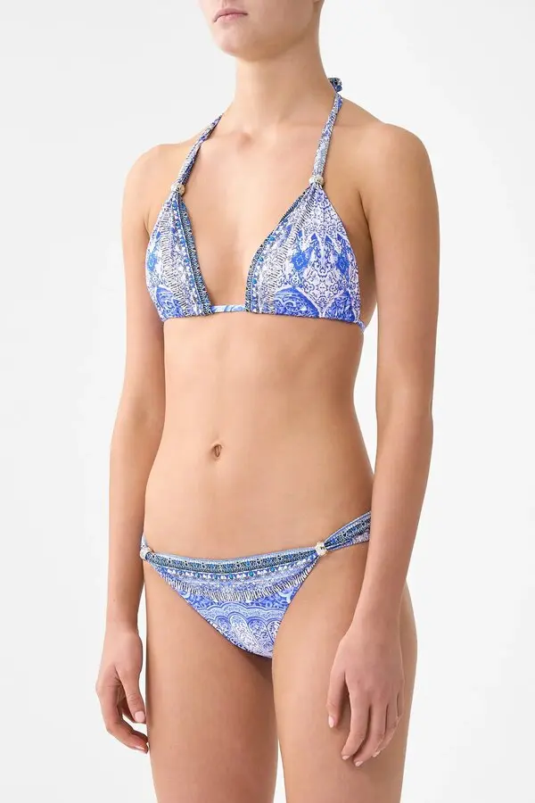 Camilla Ball Trim Triangle Bikini Set
