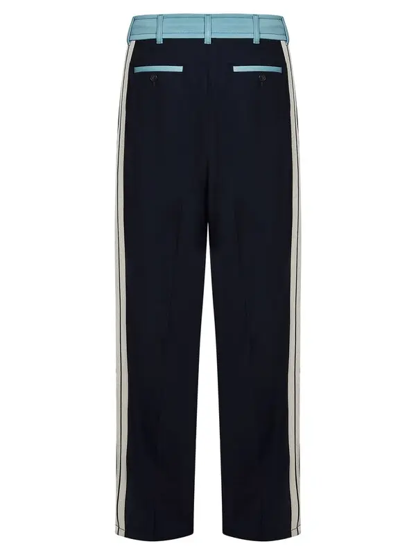Palm Angels Track Belt Straight-leg Trousers