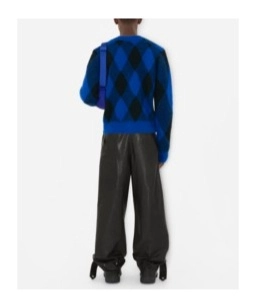 Burberry Argyle Button-up Knitted Cardigan
