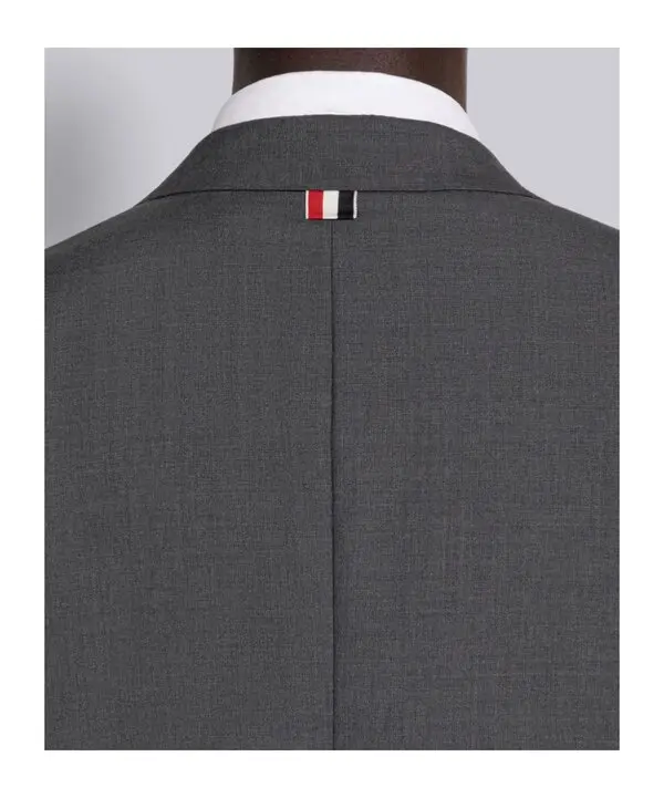 Thom Browne 4-bar Single-breasted Blazer - Dark Gray
