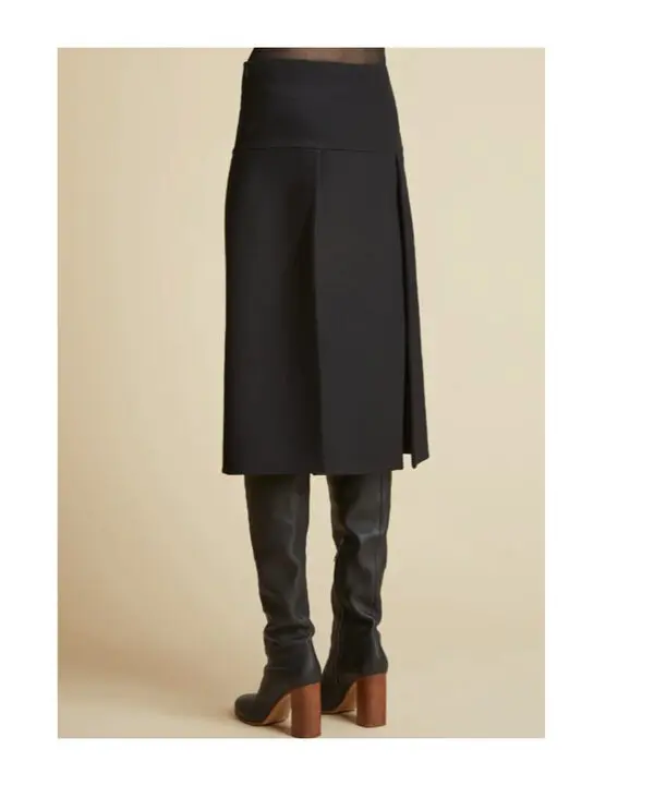 Khaite Kidd Pleated Skirt