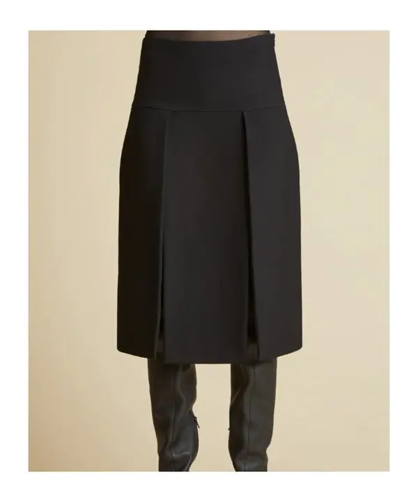 Khaite Kidd Pleated Skirt