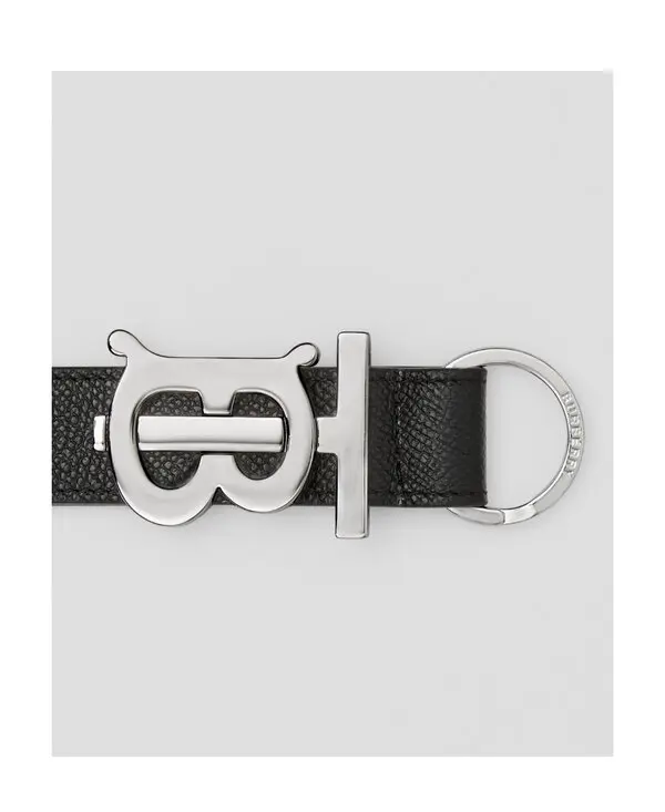 Burberry Monogram Motif Key Ring - Black