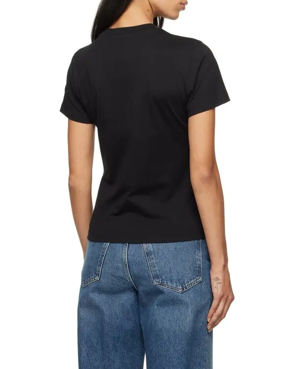 Moncler Embellished Logo Crewneck T-shirt