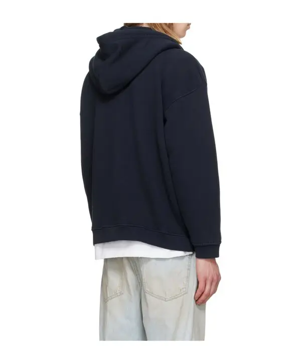 Dsquared2 Logo Zip-up Hoodie - Black