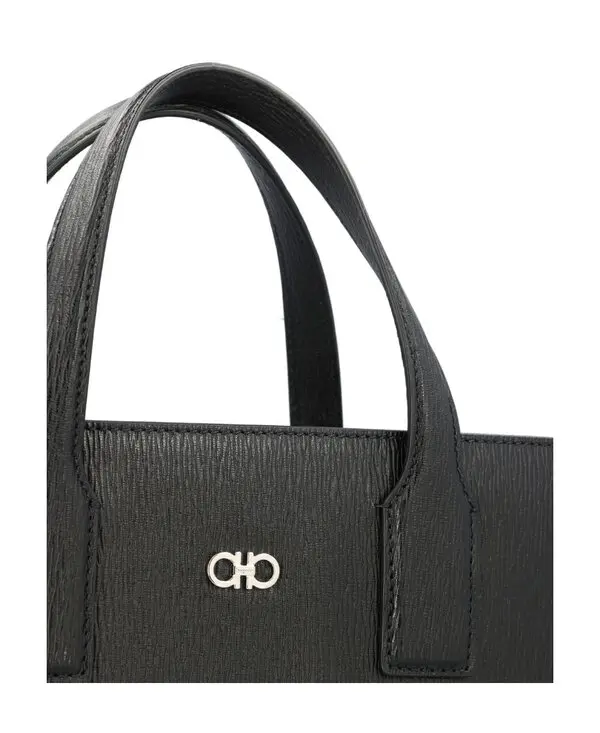 FERRAGAMO Gancini Logo Tote Bag