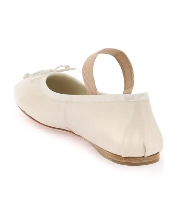 Miu Miu Logo Ballet Flats