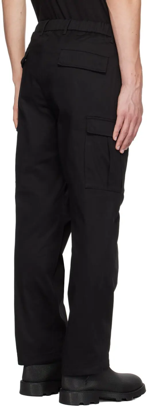 Moncler Tailored Cargo Trousers - Black