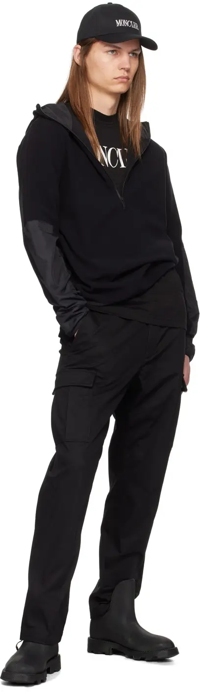 Moncler Tailored Cargo Trousers - Black