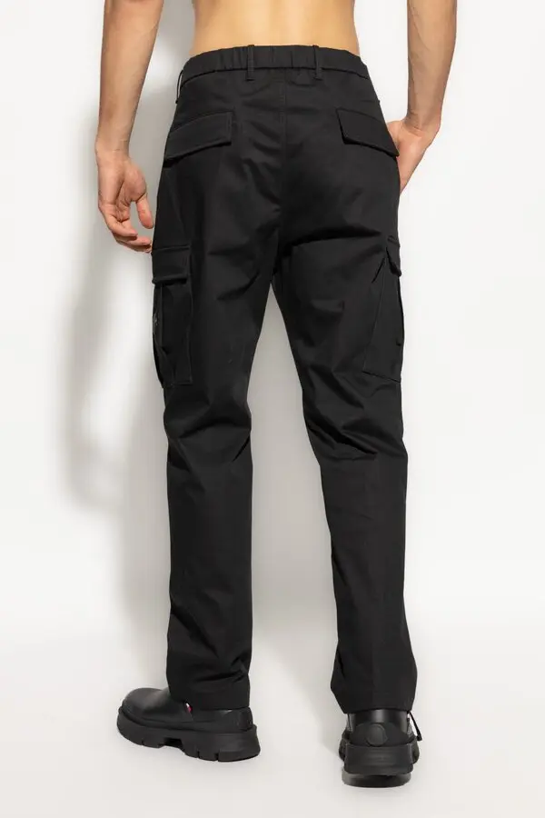 Moncler Tailored Cargo Trousers - Black