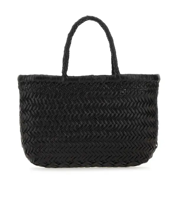Dragon Diffusion Flat Gora Mini Tote Bag - Black