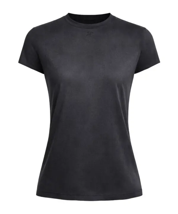 COURREGES Short-sleeve Crewneck T-shirt Dress