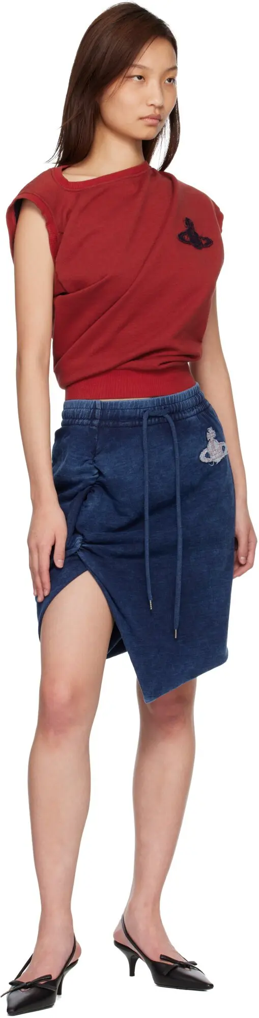 VIVIENNE WESTWOOD Asymmetrical Draped Skirt