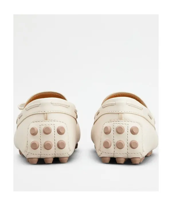TOD'S Gommino Macro Almond-toe Loafers